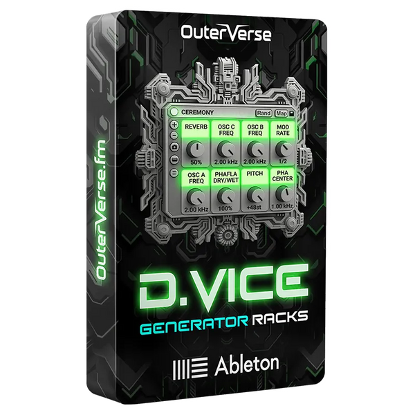 D.Vice - Ableton Sound Generator Racks – Outerverse.fm